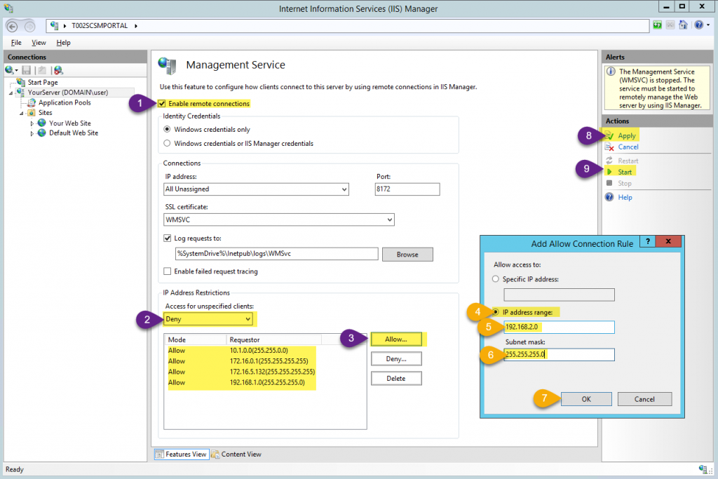 Enable the Ability to Remotely Manage IIS | Tech Tips