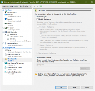 Install Active Directory in Hyper-V on Windows Server 2019: Part 1 Setup and Configure Hyper-V ...